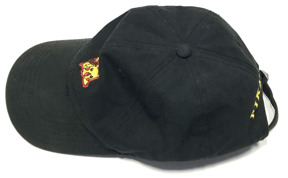 Vintage Pokemon 100% Cotton One Size Baseball Cap Hat RN#115665 - Black ...