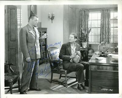 Lyle Talbot Autograph Actor In Ozzie & Harriet The Lucy Show Signed ...