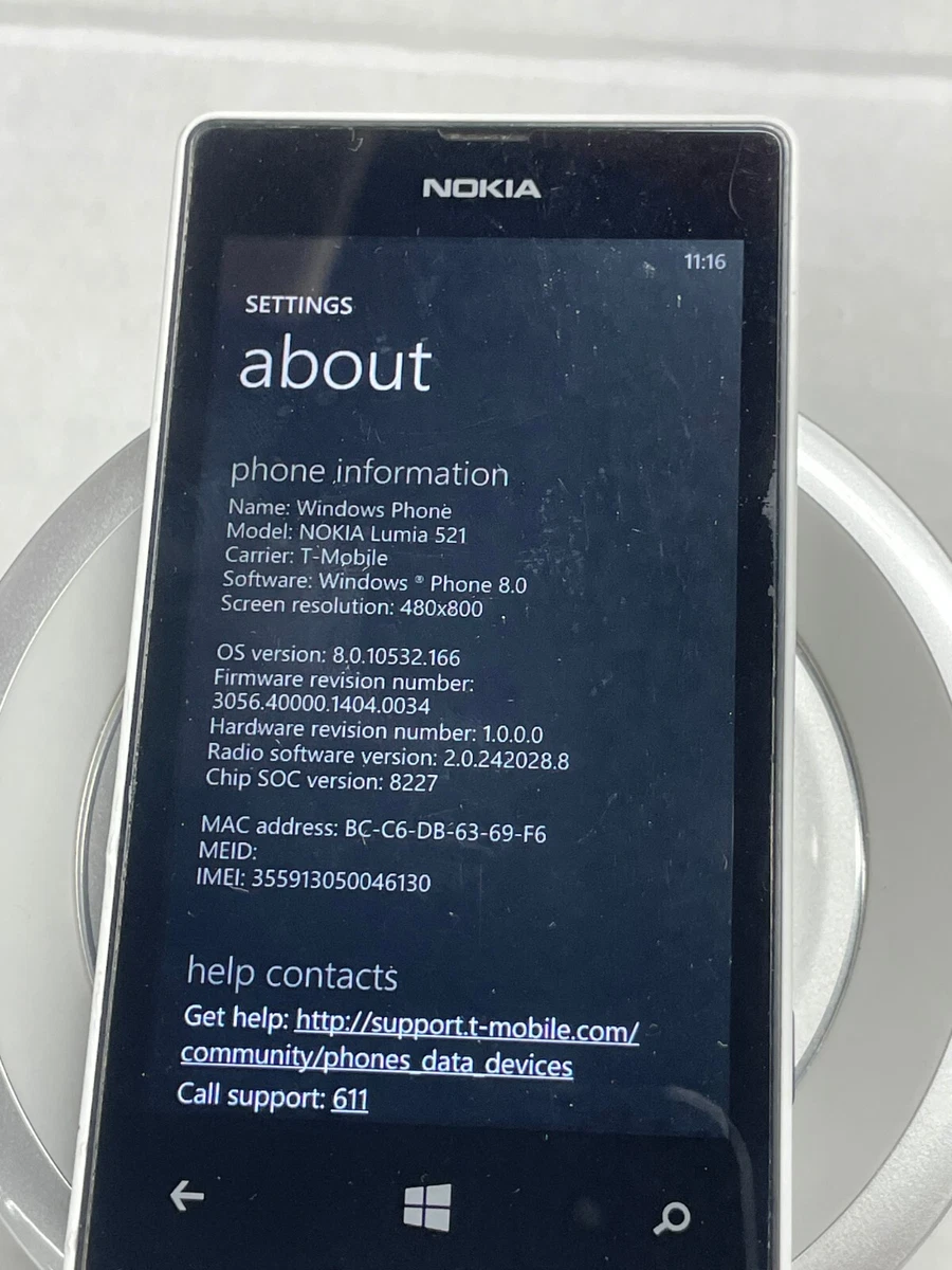 Windows Phone Nokia T Mobile