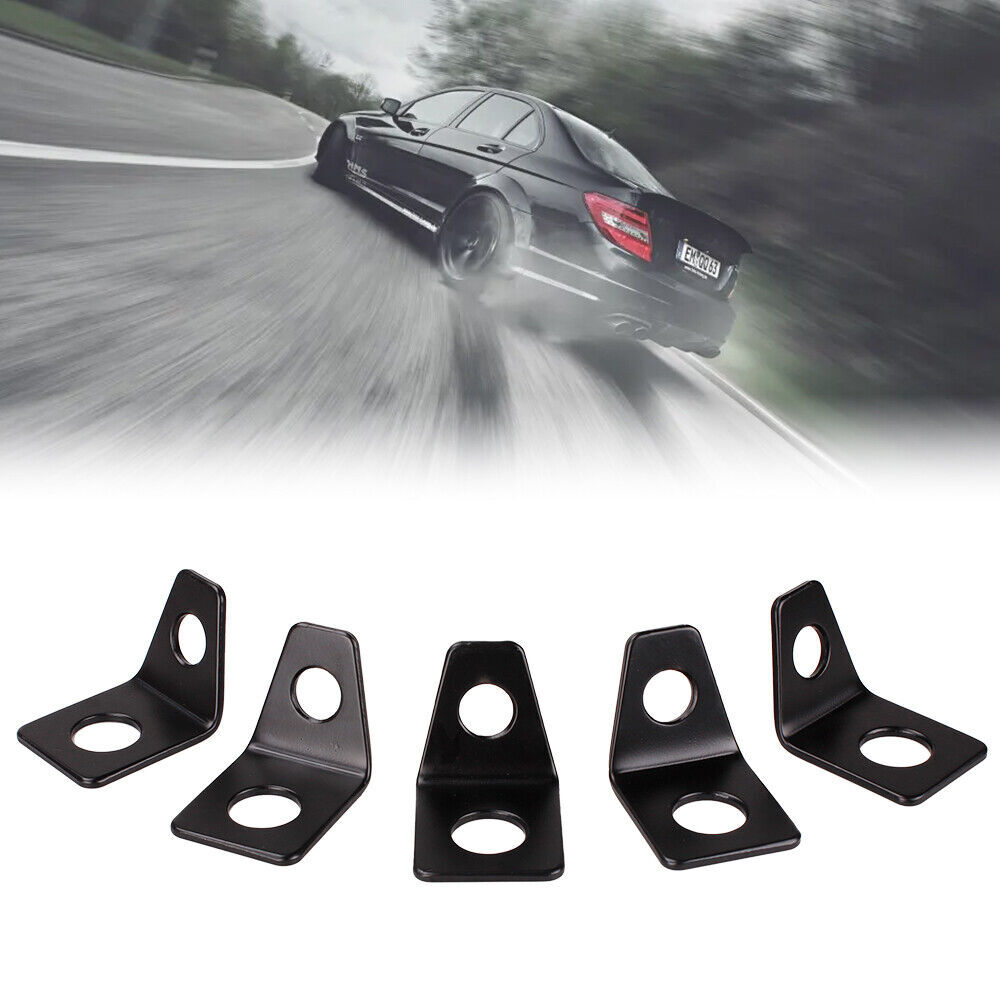 Car Seat Belt Mounting 90 Degree Angle Bracket Seat L-Bracket Hardware ...