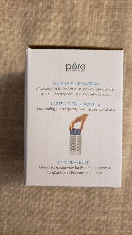 Pure Enrichment True HEPA Filters For PureZone Mini Air Purifier | eBay