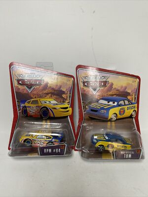 Disney Pixar The World of Cars RPM #64 and Race Official Tom | eBay