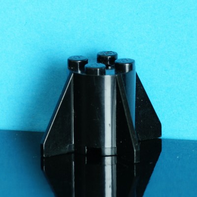 Pièce Lego Space - Rocket 2 x 2 x 2 Round with Fins (4591) | eBay