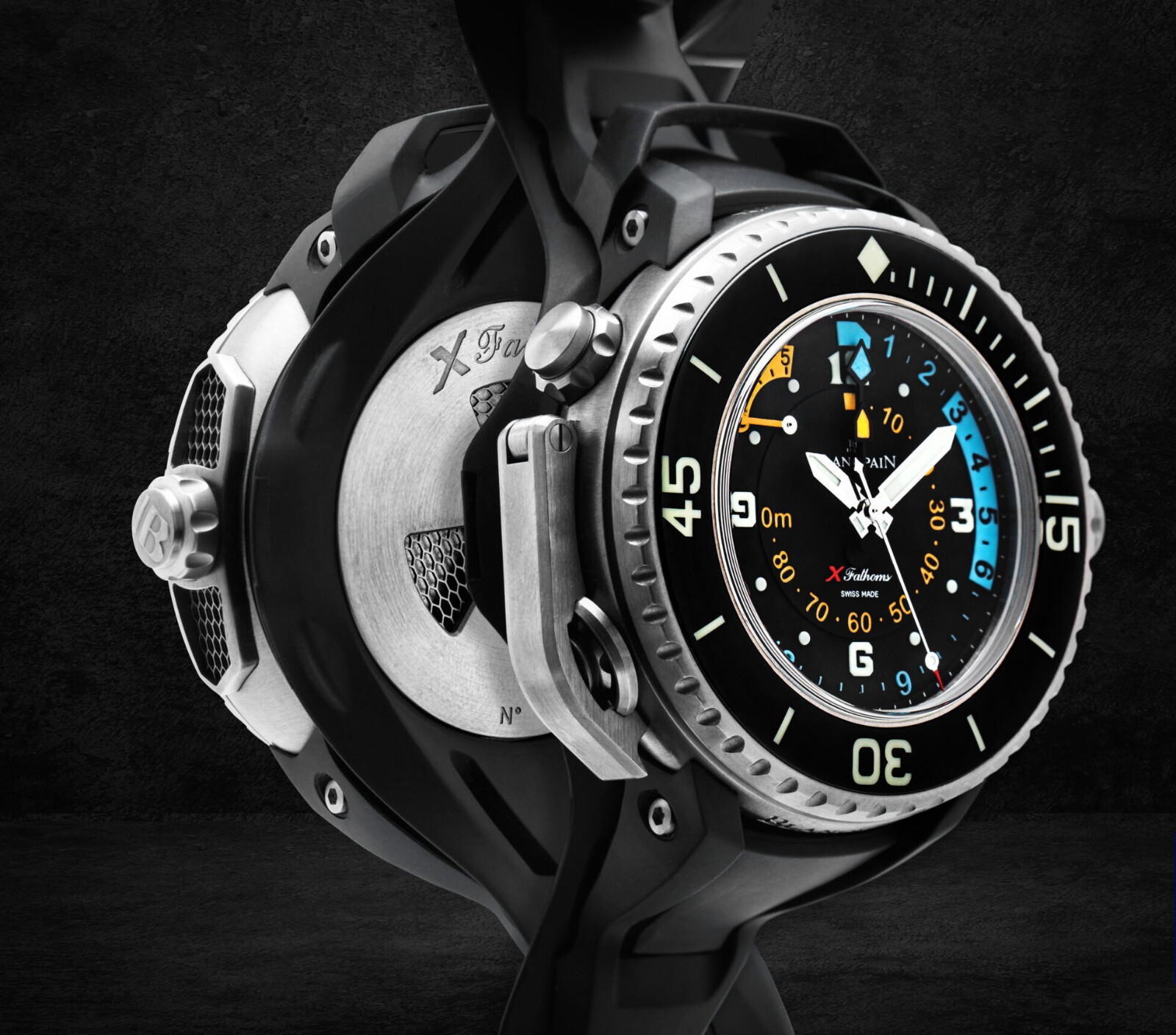Blancpain Fifty Fathoms X Fathoms Titanium Limited Edition 5018-1230 ...