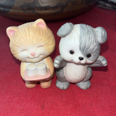 Vintage Lot of Avon Source of Fine Collectibles Figurines Adorable Cat ...