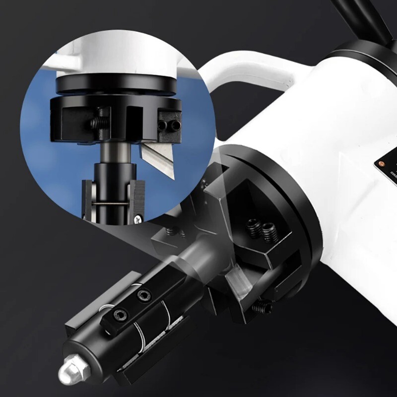 1200W 1500W Electric Steel Pipe Beveling Machine T-Shaped 28-159 Mm 50r ...