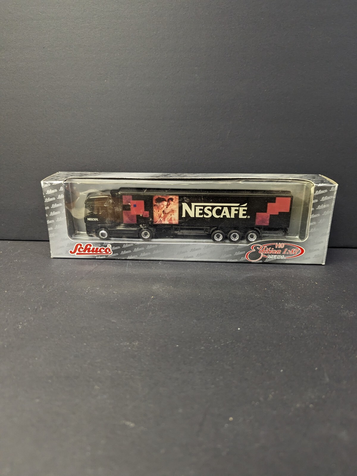 HO 1:87 Schuco Metal Nescafé Trailer & tractor 4007864218646| eBay