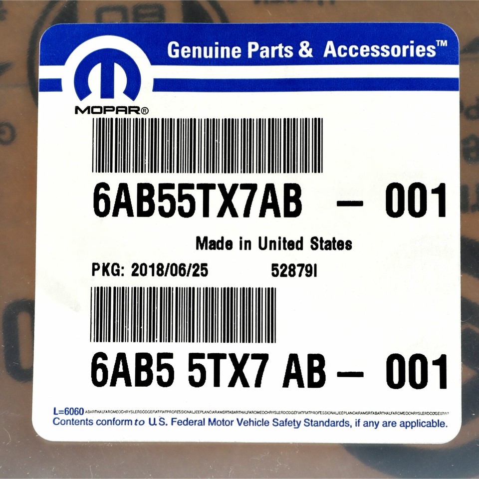 18-23 JEEP WRANGLER JL GLADIATOR 8.4" RADIO BEZEL NEW OEM 100% MOPAR ...