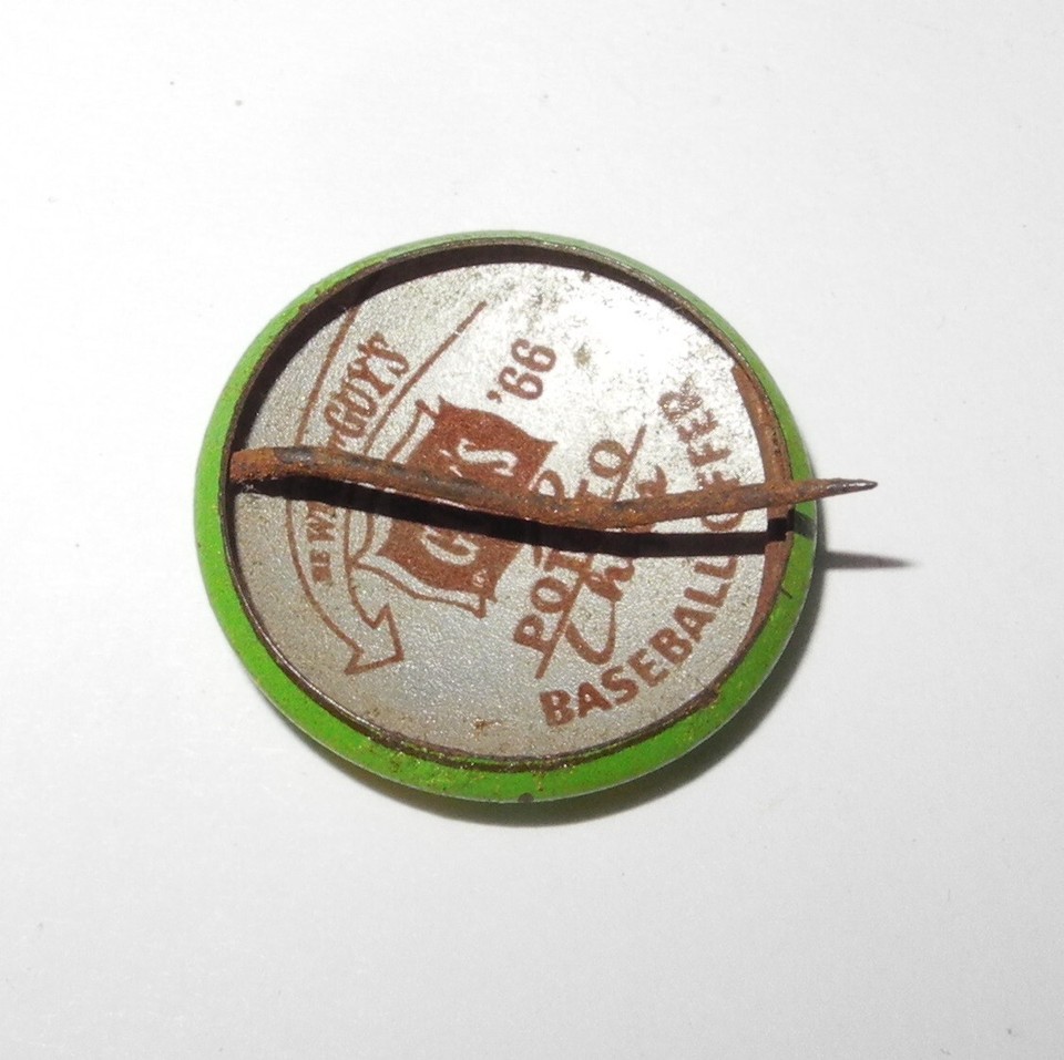 VINTAGE 1966 GUYS POTATO CHIPS HOUSTON ASTROS ADVERTISING SOUVENIR PIN ...
