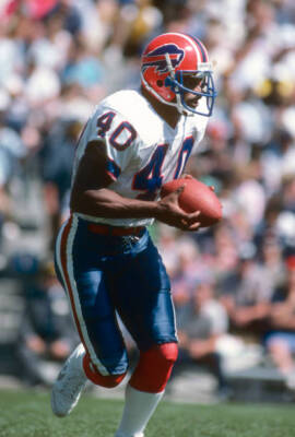 Robb Riddick Buffalo Bills carries the ball v Chicago Bears - Football ...