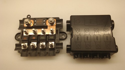 5 Ways Power Distribution Block: Includes 4-Midi & 1-Mega Littelfuse ...