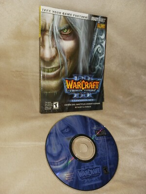 WarCraft III The Frozen Throne - Disc & Guide Expansion Set Windows ...