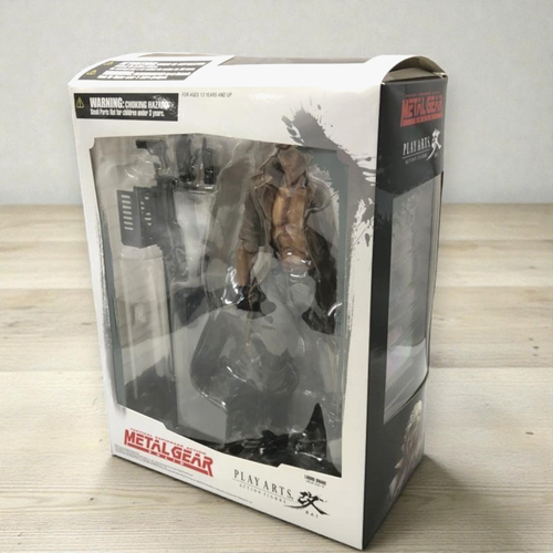 Square Enix Play Arts Kai Metal Gear Solid Liquid Snake Figure with Box ...