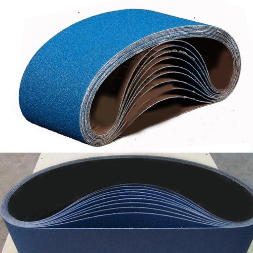 4 X 25 Inch Belts 80 Grit Sanding Belts Aggressive Cutting Heat ...