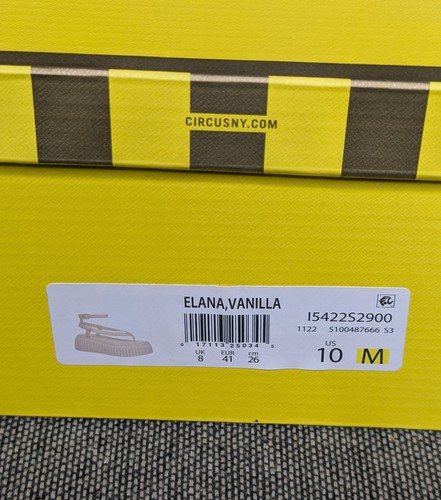 Circus By Sam Edelman Elana Women's Vanilla Bean Sandals 10M | eBay