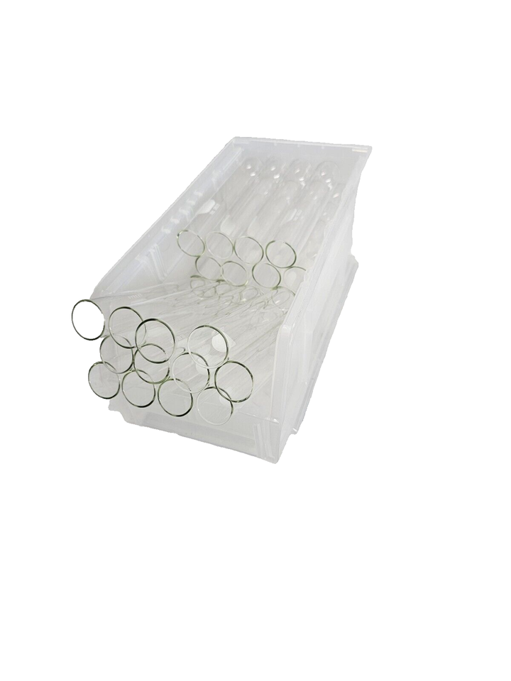 Pack of 72 PYREX 9820-18 Glass Test Tubes 18x150mm Rimless 11mL | eBay