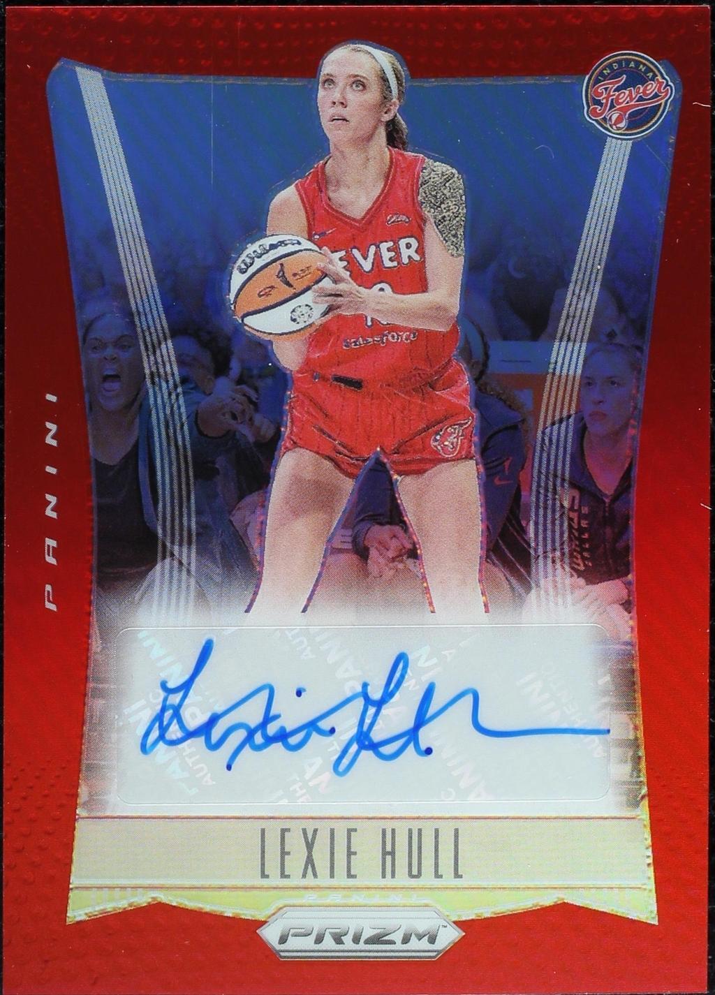 2024 Panini Prizm WNBA - Throwback Signatures Lexie Hull #TB-LH Red ...