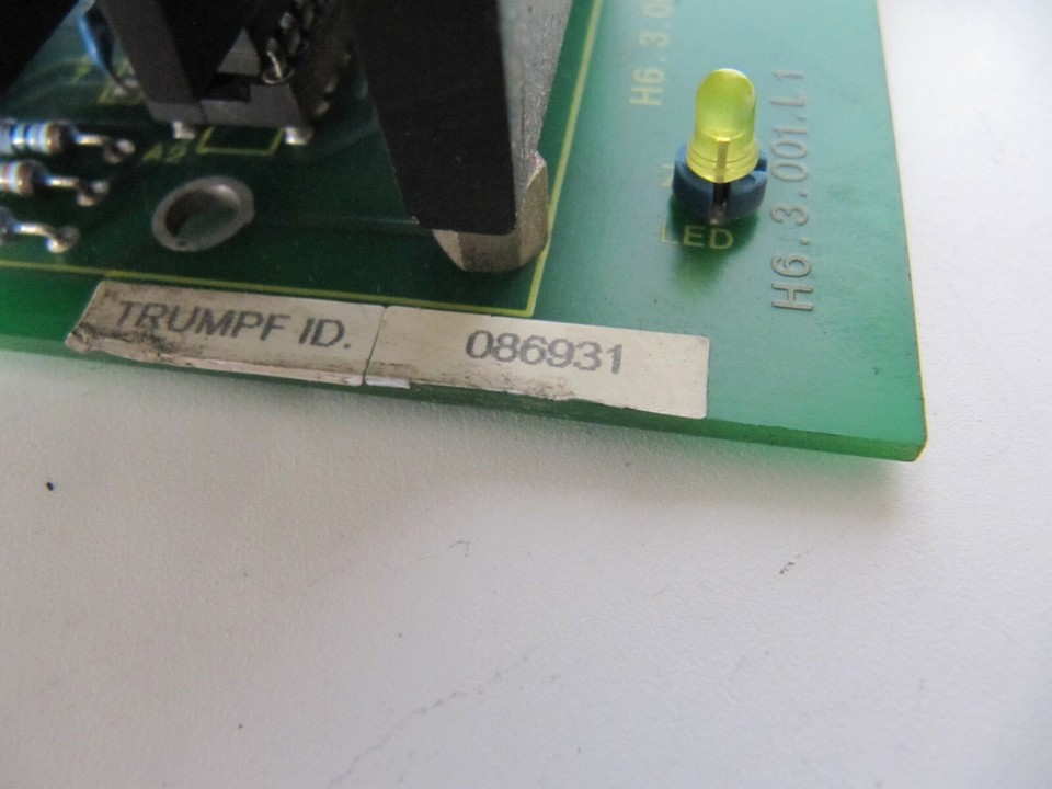 Trumpf TASC Laser Weld Controller Macro +5V- Power Supply PCB 086931 | eBay