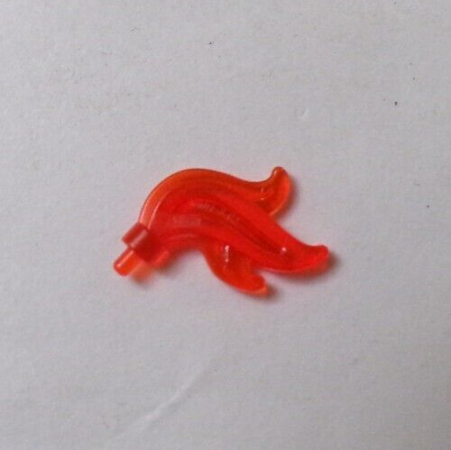 Lego x11 Mini Figure Light Trans Orange Feather, Flame, Water, 64647 ...