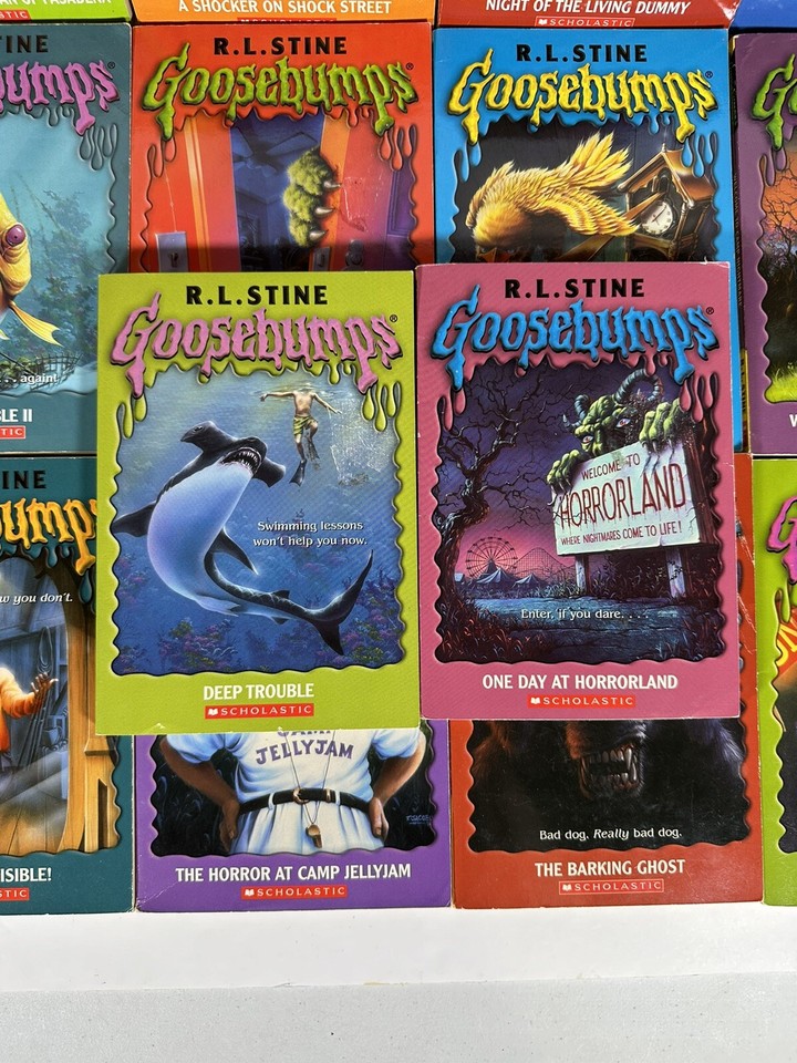 HUGE LOT OF 50 GOOSEBUMPS Books - Original Series, Series 2000 + More ...