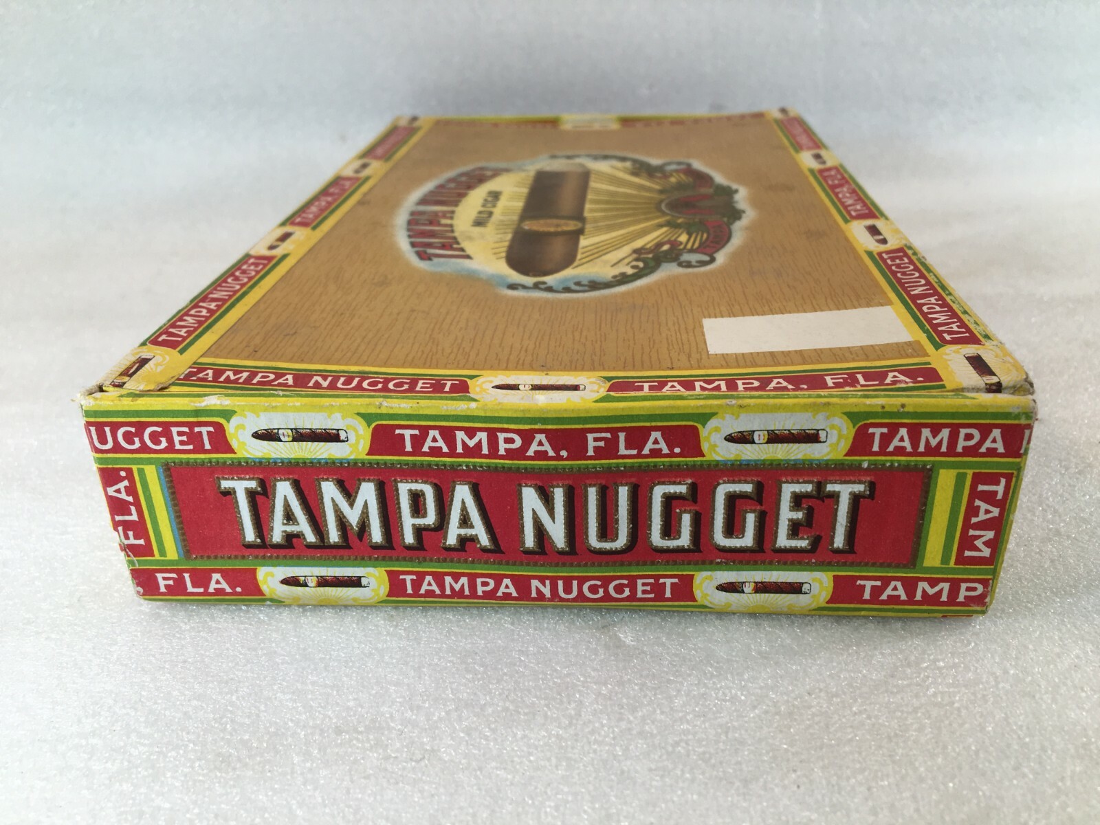 Vintage TAMPA NUGGET MILD Cigar Box (EMPTY) | eBay