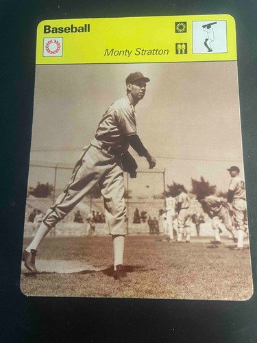 1979 Sportscaster Baseball #77-08 MONTY STRATTON White Sox Nrmt+ | eBay