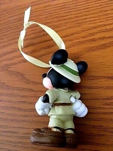 Disney Animal Kingdom Set of 2 Safari Mickey & Palm Tree PVC Christmas ...