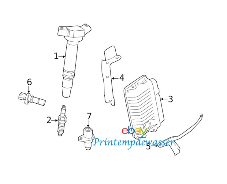 Spark Plug DILFR7K9G NGK 91961 Laser Iridium for Lexus GS300 IS300 ...