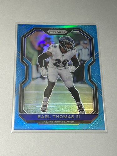 Ed Reed 2020 Panini Prizm Light Blue Prizm #46 Baltimore Ravens ...