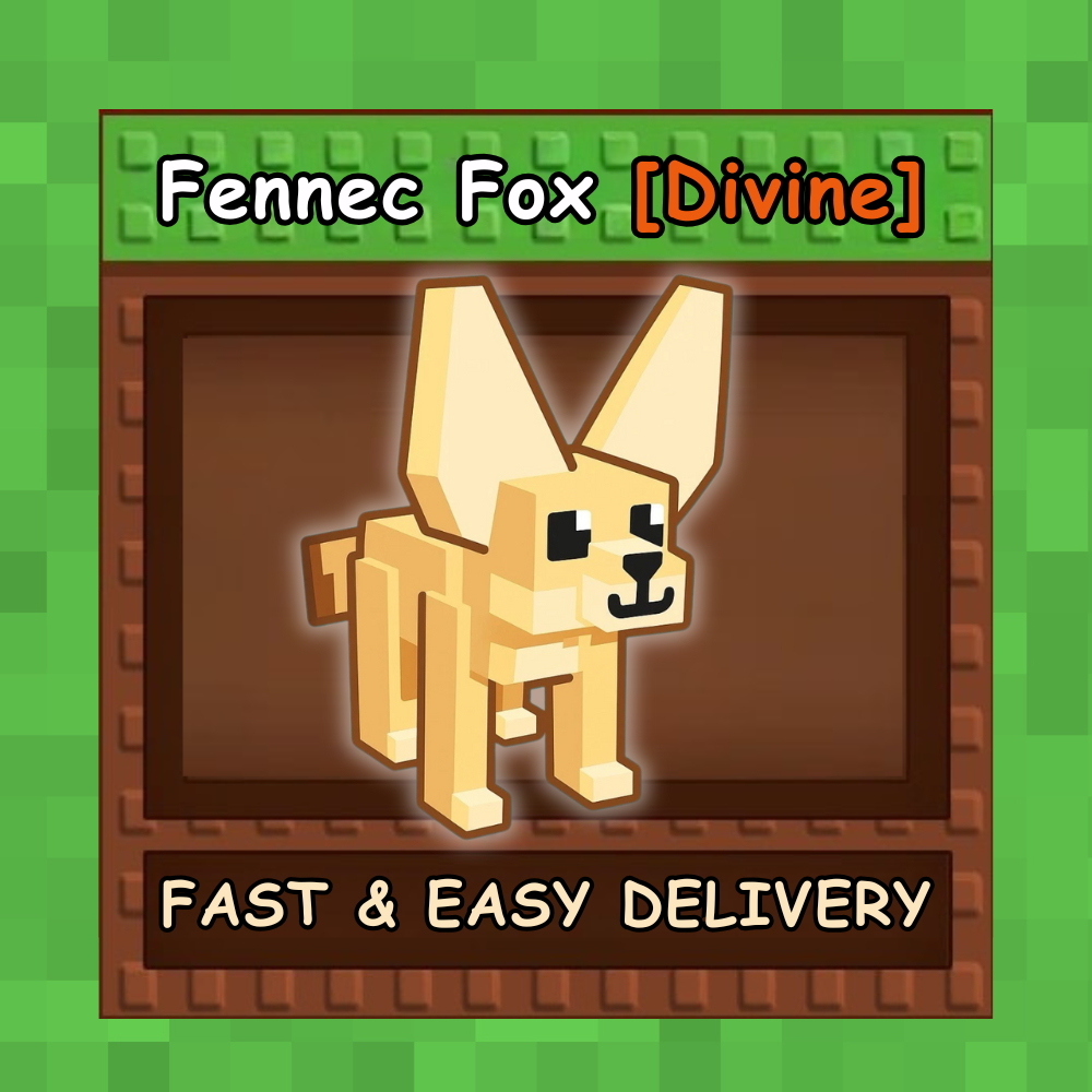 🦊 Fennec Fox | PETS | Roblox Grow a Garden | Fast Delivery | eBay
