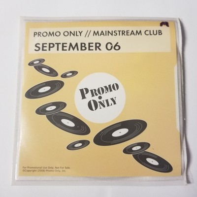 Promo Only Mainstream Club CD September 06 | eBay