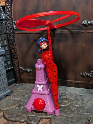 MIRACULOUS FLYING LADYBUG FLY AWAY ACTION FIGURE ZAG HEROES BANDAI 2016 ...