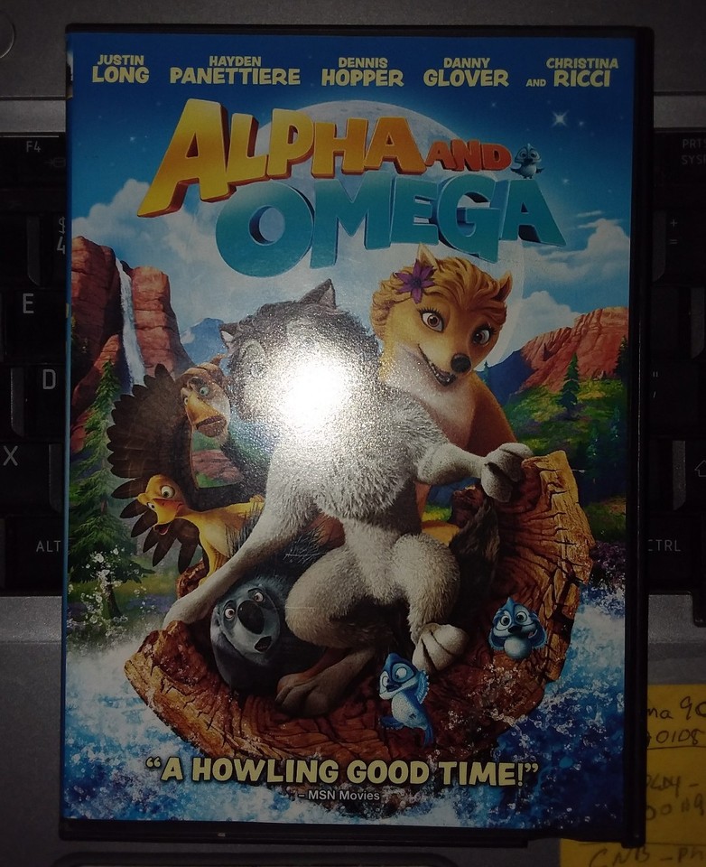 Alpha and Omega (DVD, 2011) Justin Long, Christina Ricci, Hayden ...