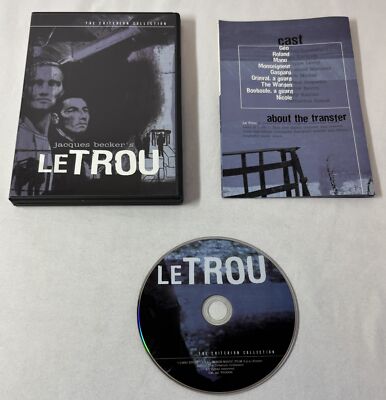 DVD ~ Jacques Becker LE TROU ~ 1960 ~ The Hole - Criterion | eBay