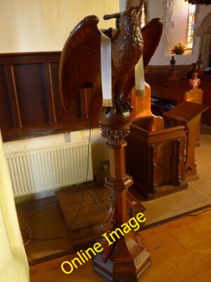 Photo 6x4 Holy Trinity, Rudgwick: lectern Cox Green/TQ0934 c2014 | eBay UK