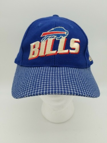Buffalo Bills Hat Cap NFL Pro Line Logo Athletic Blue Adjustable Size ...