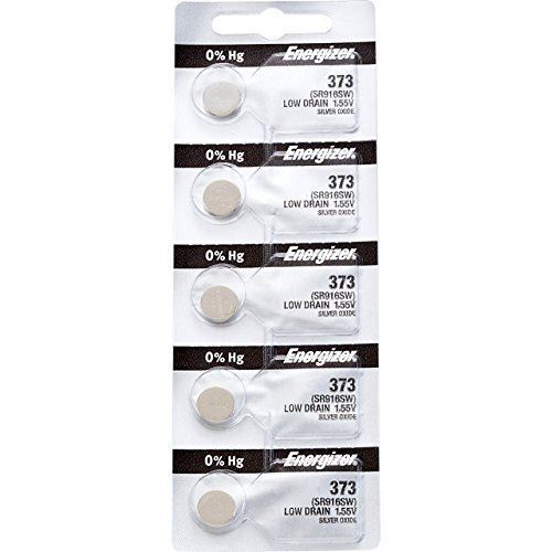 5 x Energizer 373 Watch Batteries, 1.55V, equivalent SR916SW, 916 | eBay