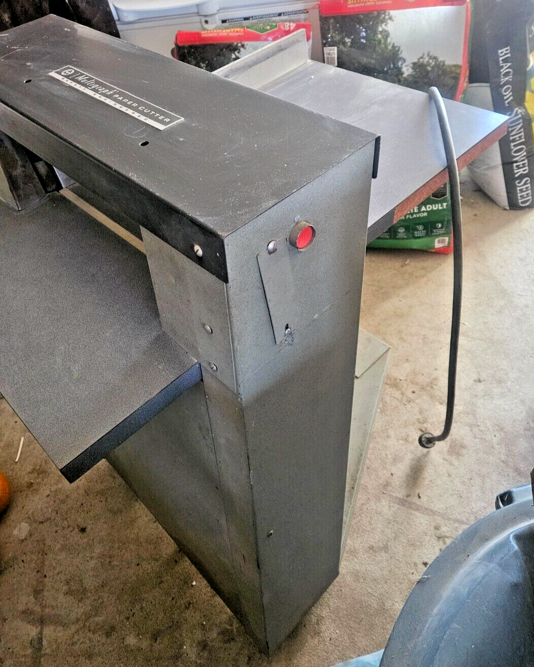 OVERSTOCK AM Multigraph Paper Cutter/Shear Electric 16" wide Safety ...