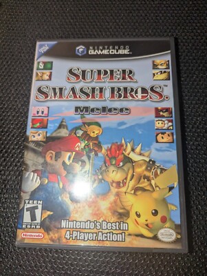 Super Smash Bros Melee - Complete In Box w/Manual 45496960070 | eBay