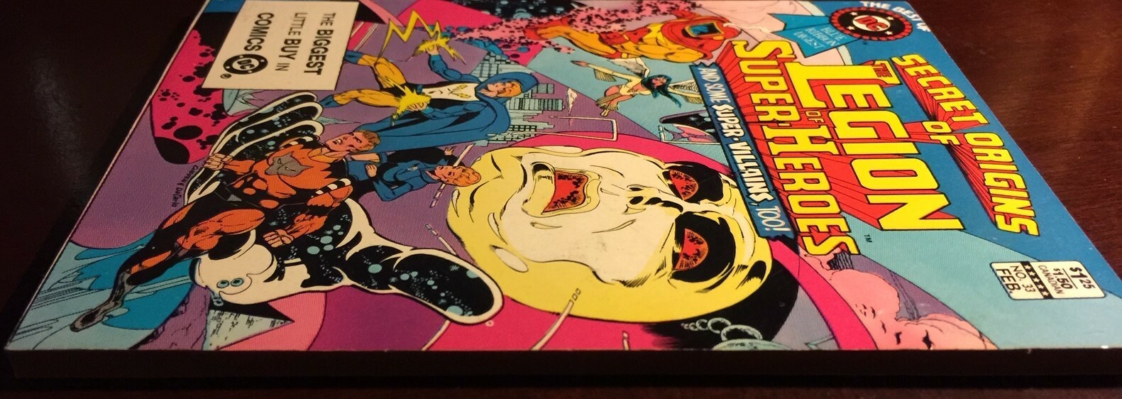 DC The Best Blue ribbon digest-Secret Origins Legion Super-Heroes Feb ...