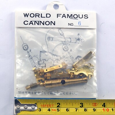 MICRO CAST n.6 BRASS KIT NAVAL GUN , WORLD FAMOUS CANNON SERIES | eBay