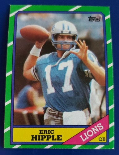 1986 Topps Eric Hipple Detroit Lions #243 | eBay