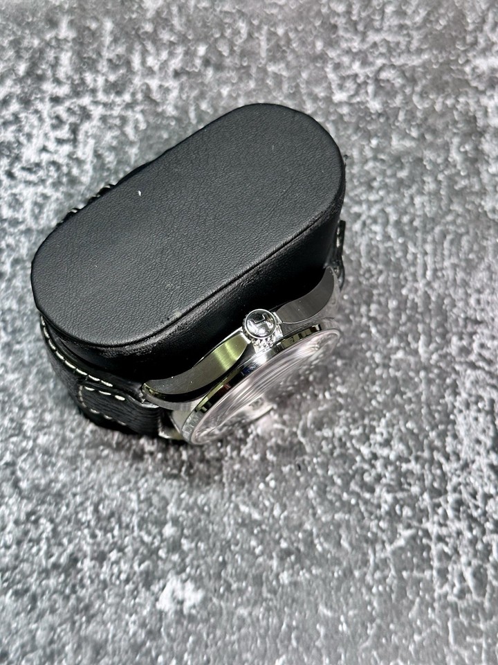 Paper [Near MINT] Hamilton H647150 Khaki Pilot Automatic Black Dial Men ...