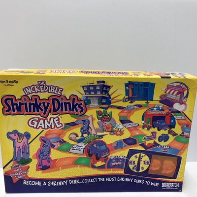 VINTAGE The Incredible Shrinky Dinks Board Game 2002 Briarpatch EUC | eBay