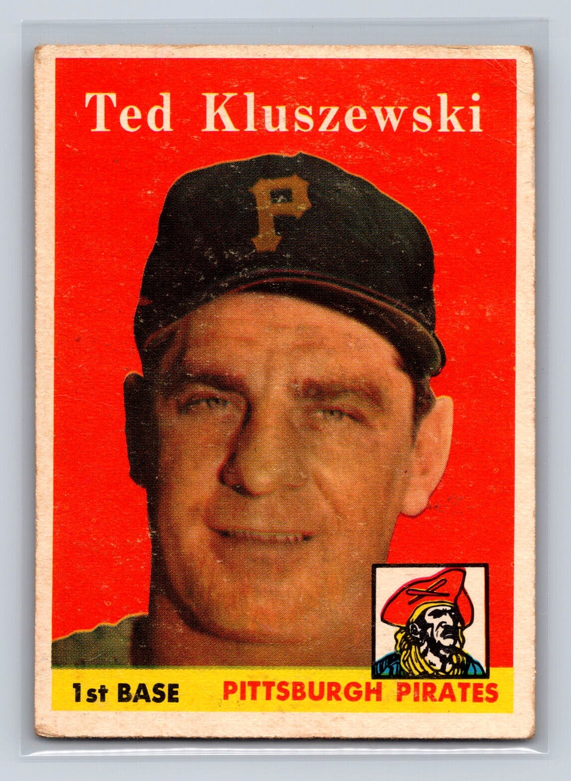 1958 Topps #178 Ted Kluszewski Pittsburgh Pirates | eBay