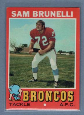 1971 Topps #185 Sam Brunelli EX-MT GO32 | eBay