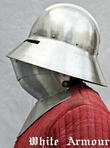 18G Medieval Kettle Hat Helmet Reenactment larp role-play infantry ...