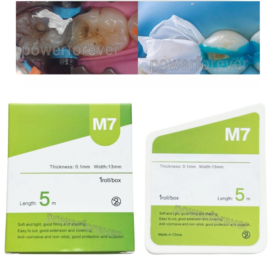 M7 Dental Teflon Matrix Bands PTFT Universal Matrices System White With ...