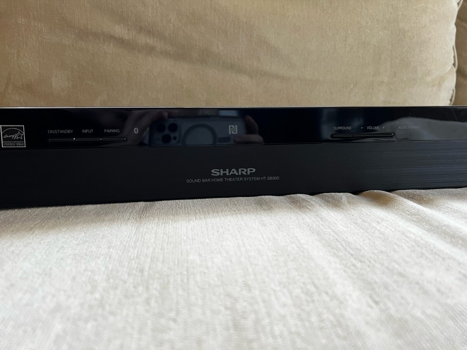 Sharp HT-SB30D Bluetooth Sound Bar for Home Theater - Wireless, NFC ...
