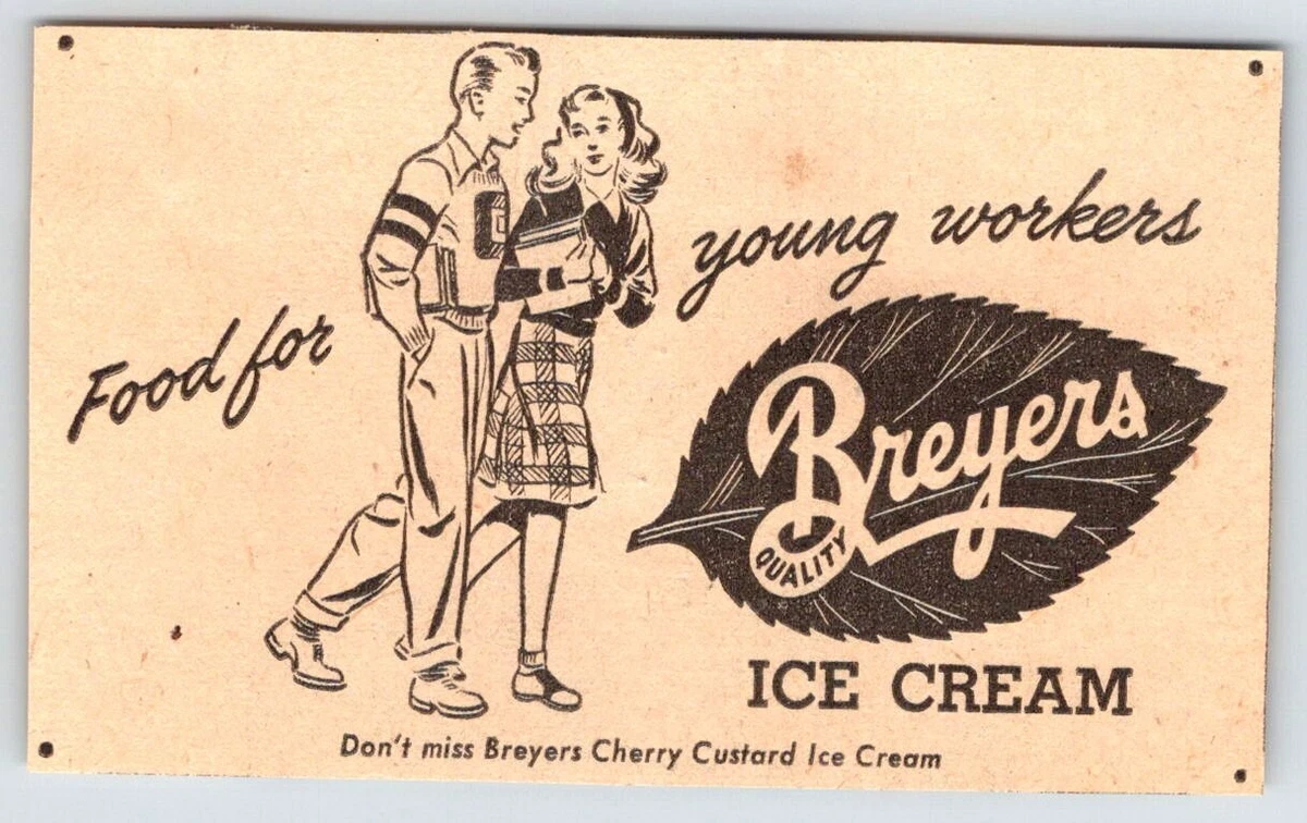 Breyers Ice Cream Ad Breyers Ice Cream Ad